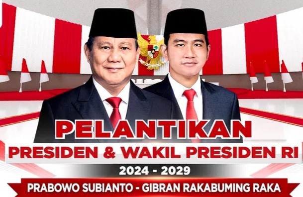 Prabowo Subianto dan Gibran Rakabuming Dilantik sebagai Presiden dan ...